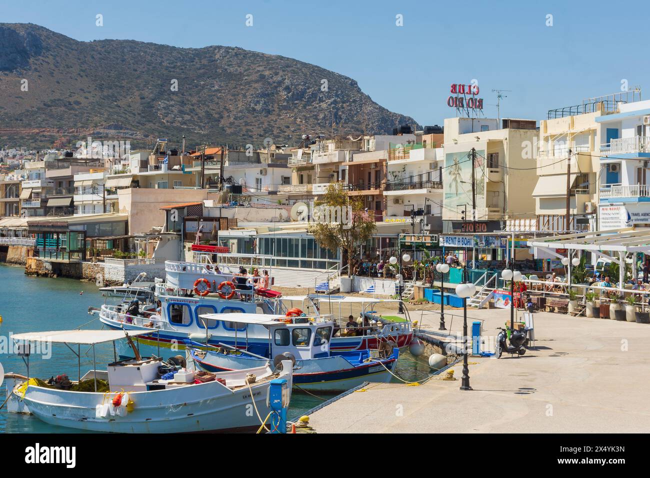 Port hersonissos crete hi-res stock photography and images - Alamy