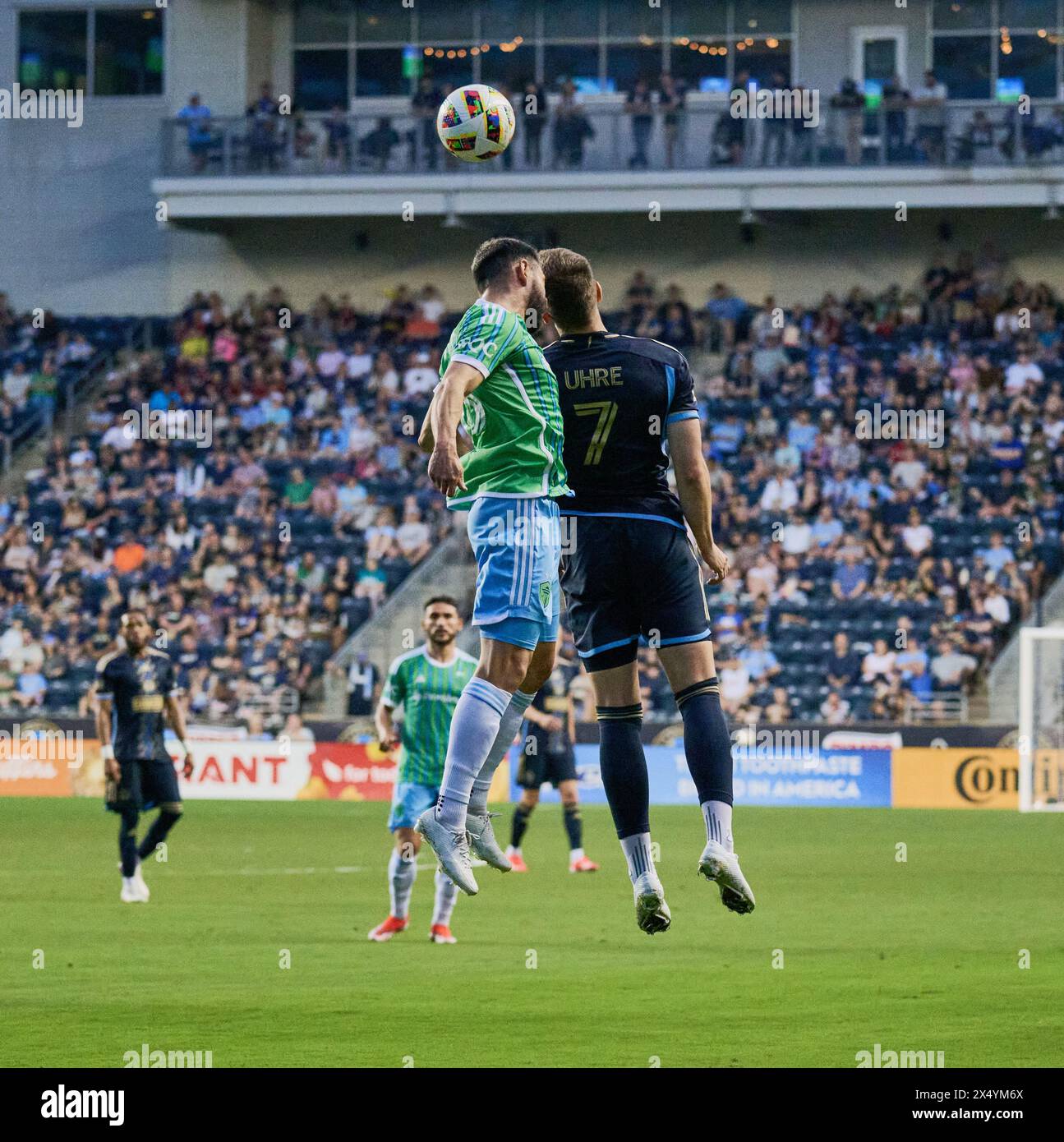 MLS Match between Philadelphia Union and Seattle Sounders FC at Subaru ...