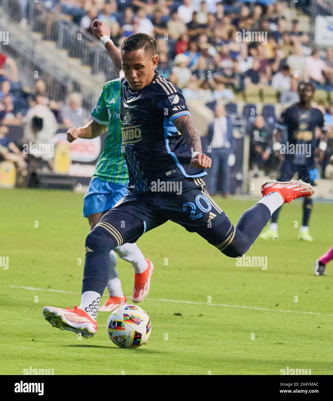 MLS Match between Philadelphia Union and Seattle Sounders FC at Subaru ...