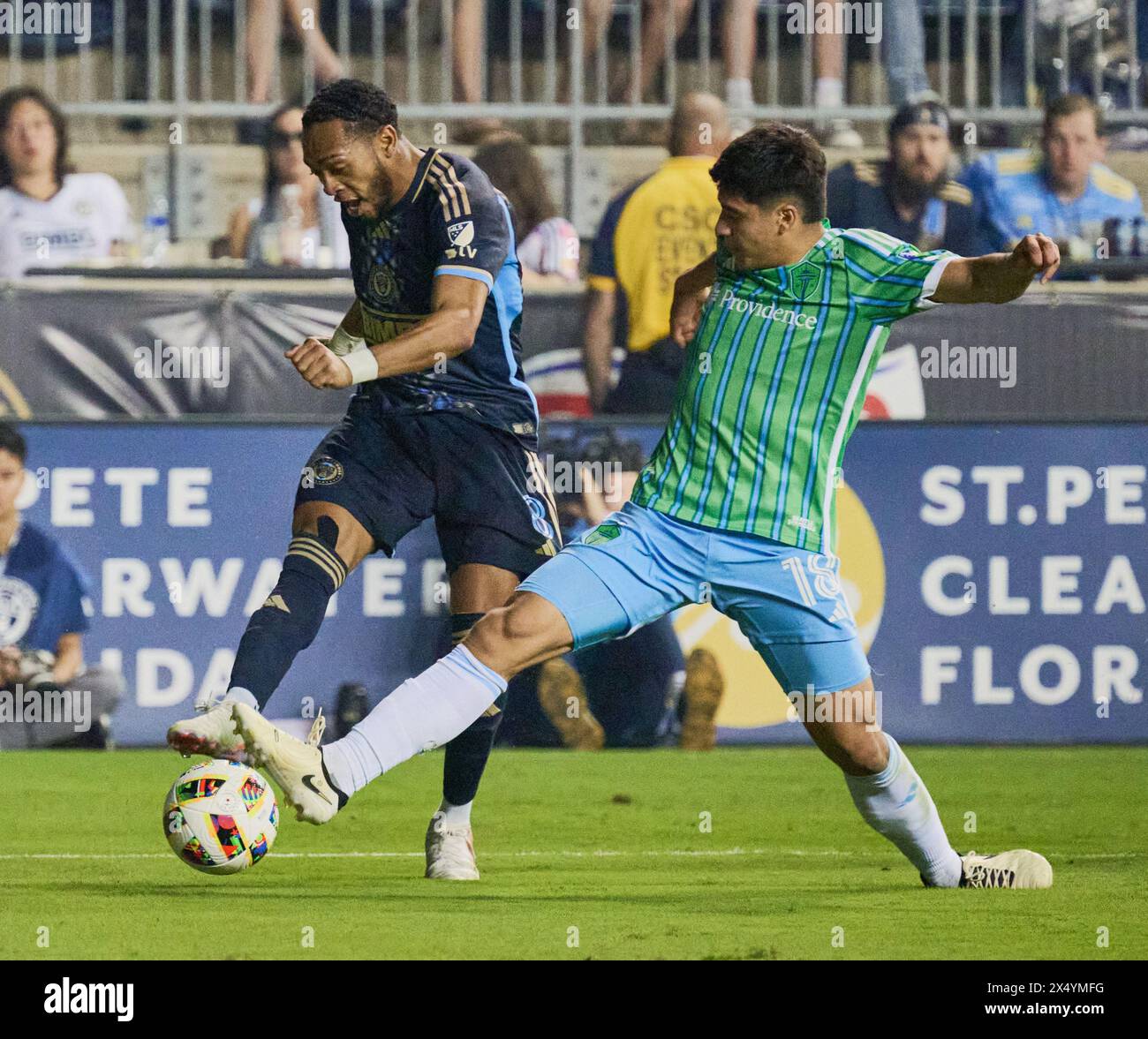 MLS Match between Philadelphia Union and Seattle Sounders FC at Subaru ...