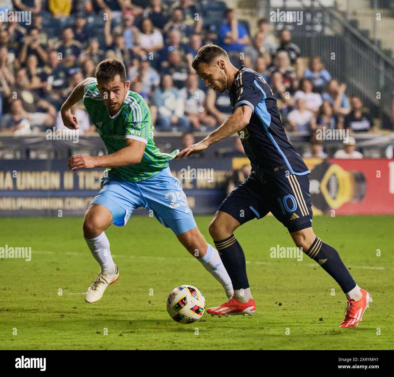 MLS Match between Philadelphia Union and Seattle Sounders FC at Subaru ...