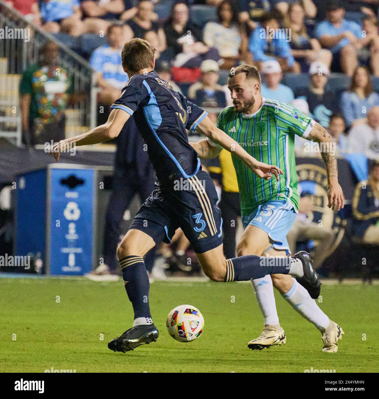 MLS Match between Philadelphia Union and Seattle Sounders FC at Subaru ...