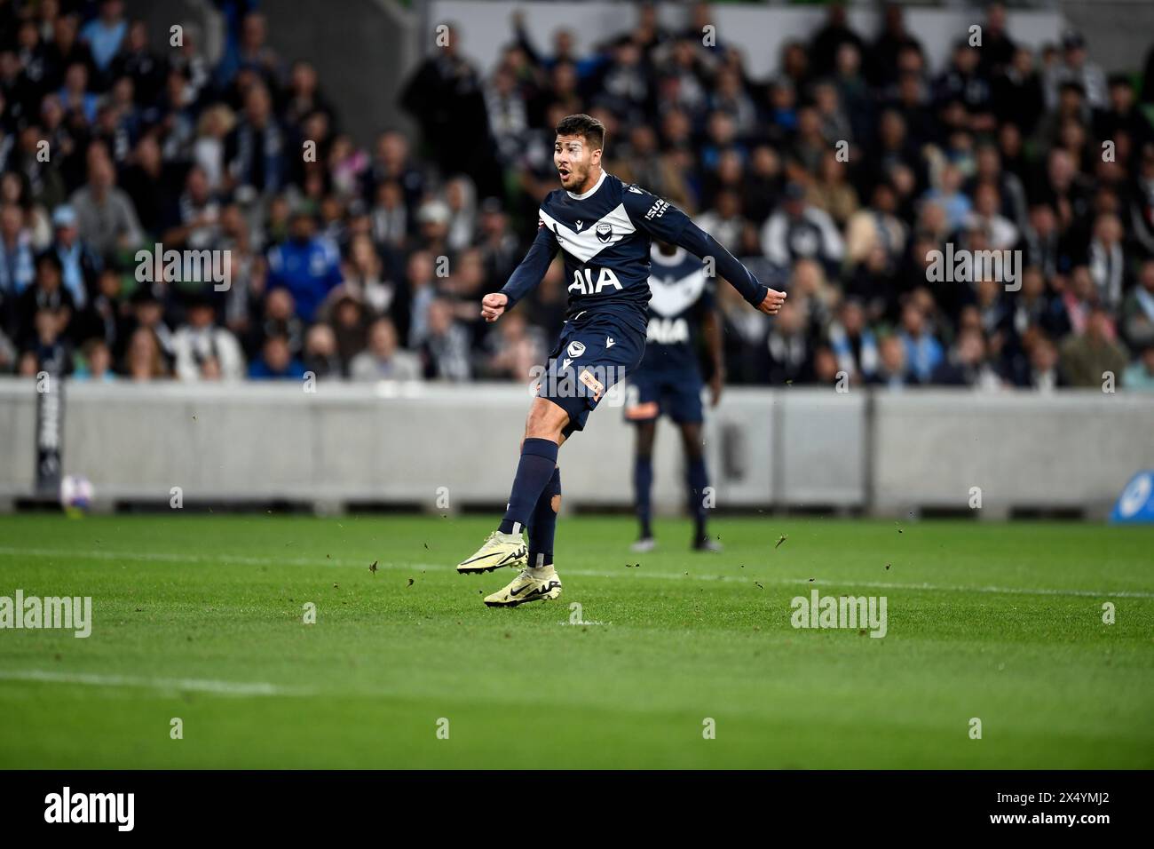 Zinédine machach soccer in australia hi-res stock photography and ...