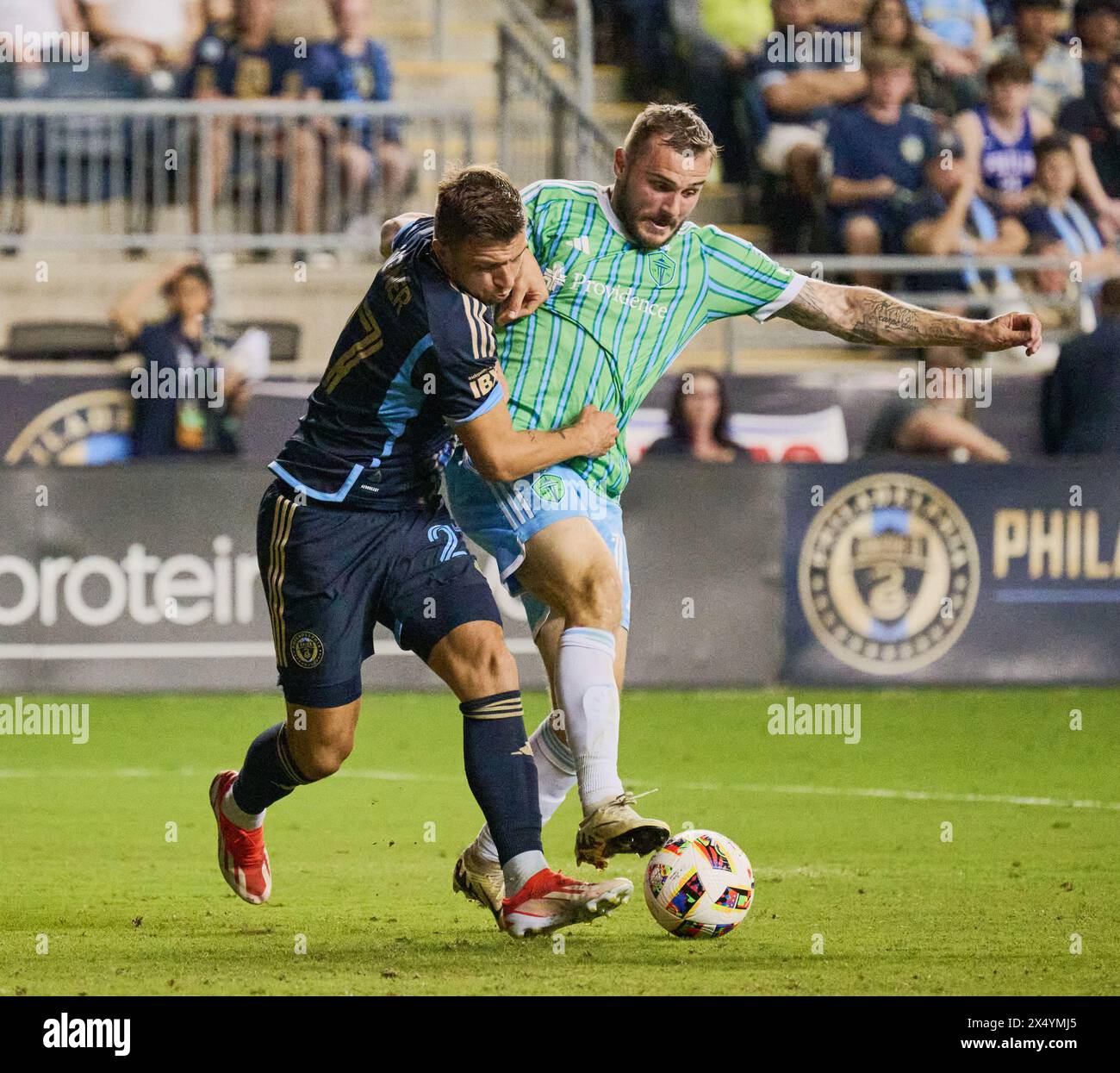 MLS Match between Philadelphia Union and Seattle Sounders FC at Subaru ...