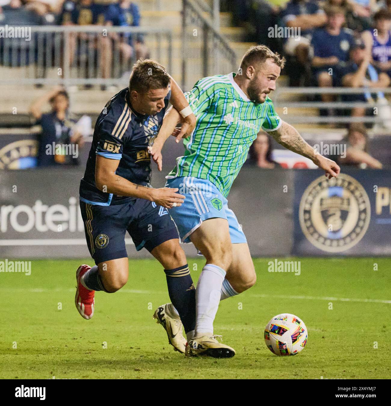 MLS Match between Philadelphia Union and Seattle Sounders FC at Subaru ...