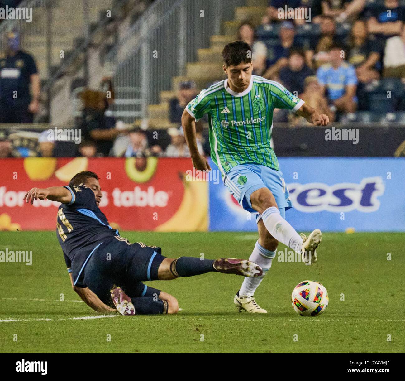 MLS Match between Philadelphia Union and Seattle Sounders FC at Subaru ...