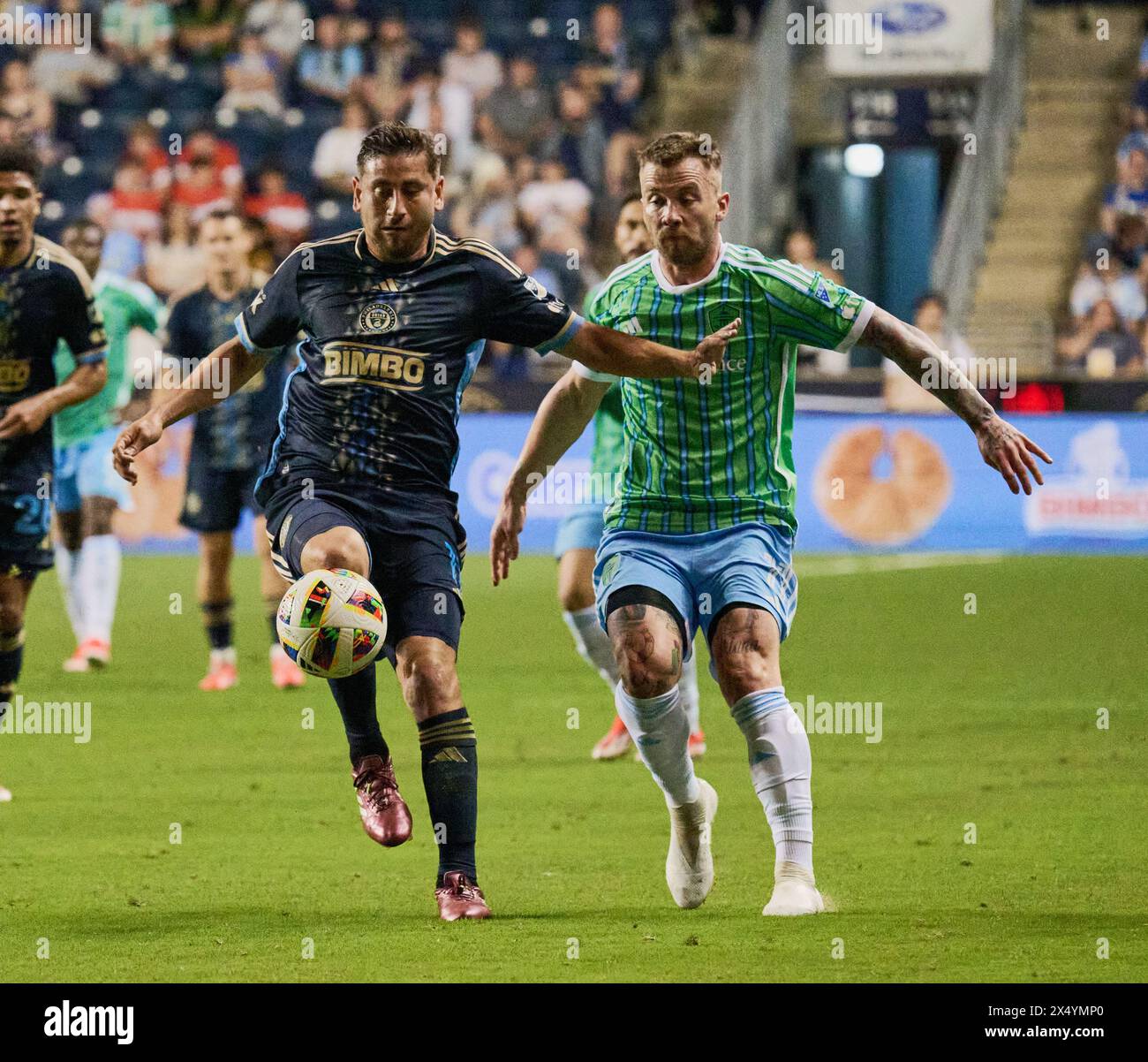 MLS Match between Philadelphia Union and Seattle Sounders FC at Subaru ...