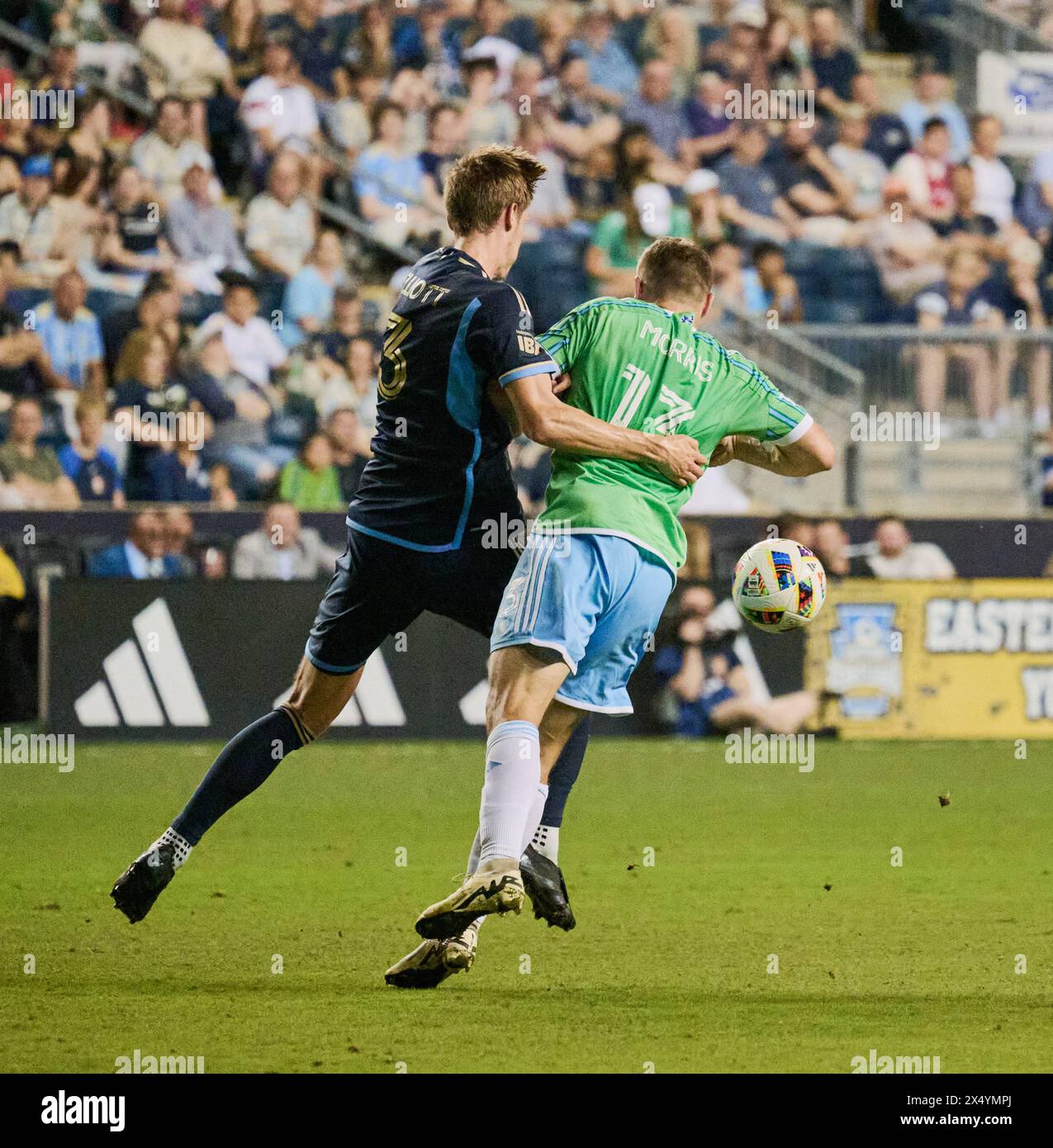 MLS Match between Philadelphia Union and Seattle Sounders FC at Subaru ...