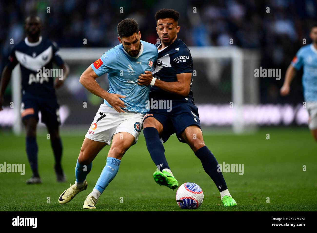 MELBOURNE, AUSTRALIA. 5 May, 2024. Pictured: Melbourne City's Matthew ...