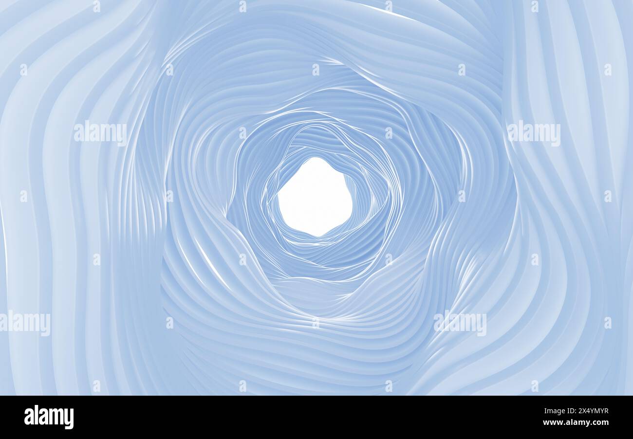 Abstract blue 3d space background hi-res stock photography and images ...