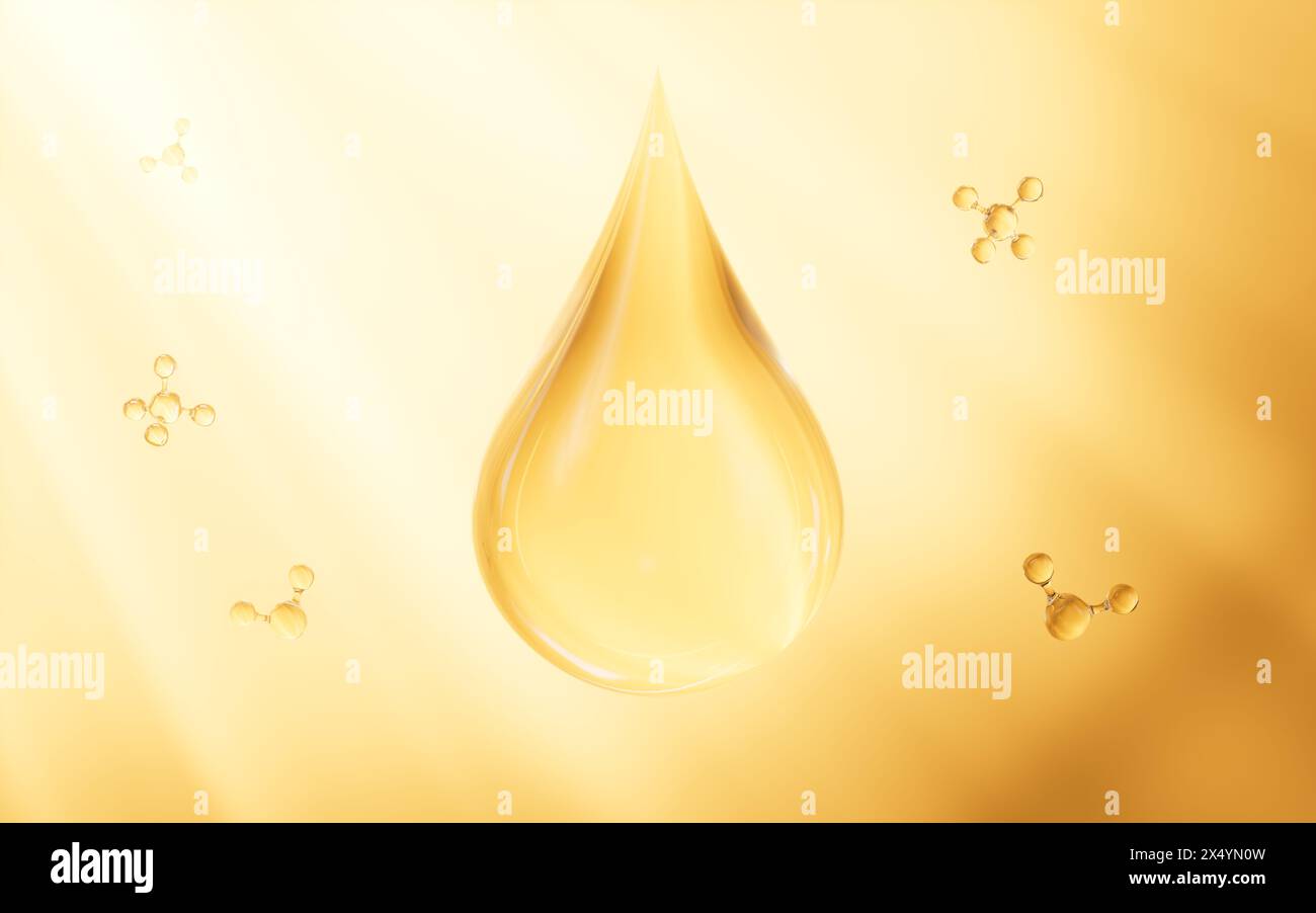 Biological serum and molecular structure, skincare and biomedical ...