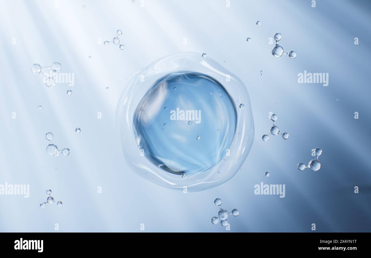 Biological cell and molecular structure, skincare and biomedical ...