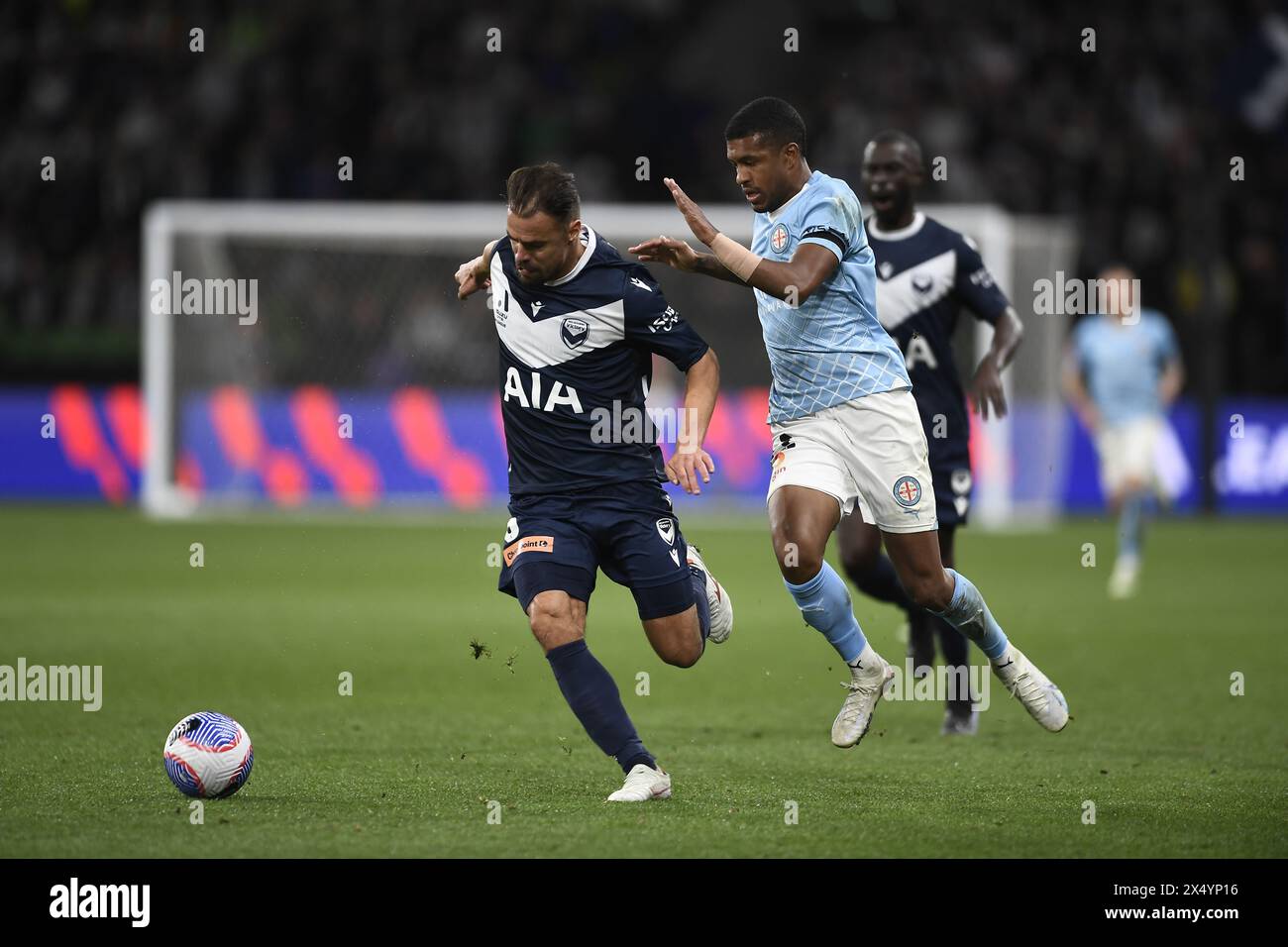 MELBOURNE, AUSTRALIA. 5 May, 2024. Pictured: Damien Da Silva of Victory ...