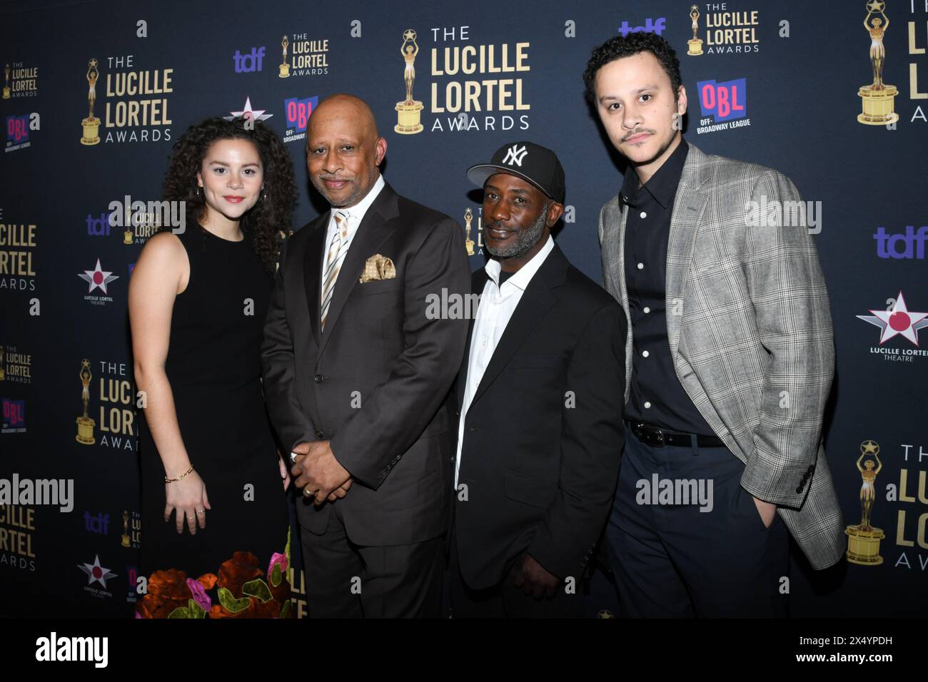 New York, USA. 05th May, 2024. Lily Santiago, Ruben Santiago-Hudson ...