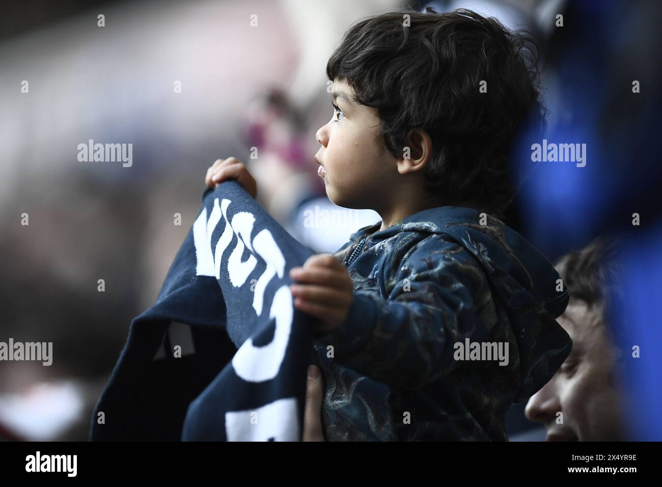 MELBOURNE, AUSTRALIA. 5 May, 2024. Pictured: A young Melbourne Victory ...