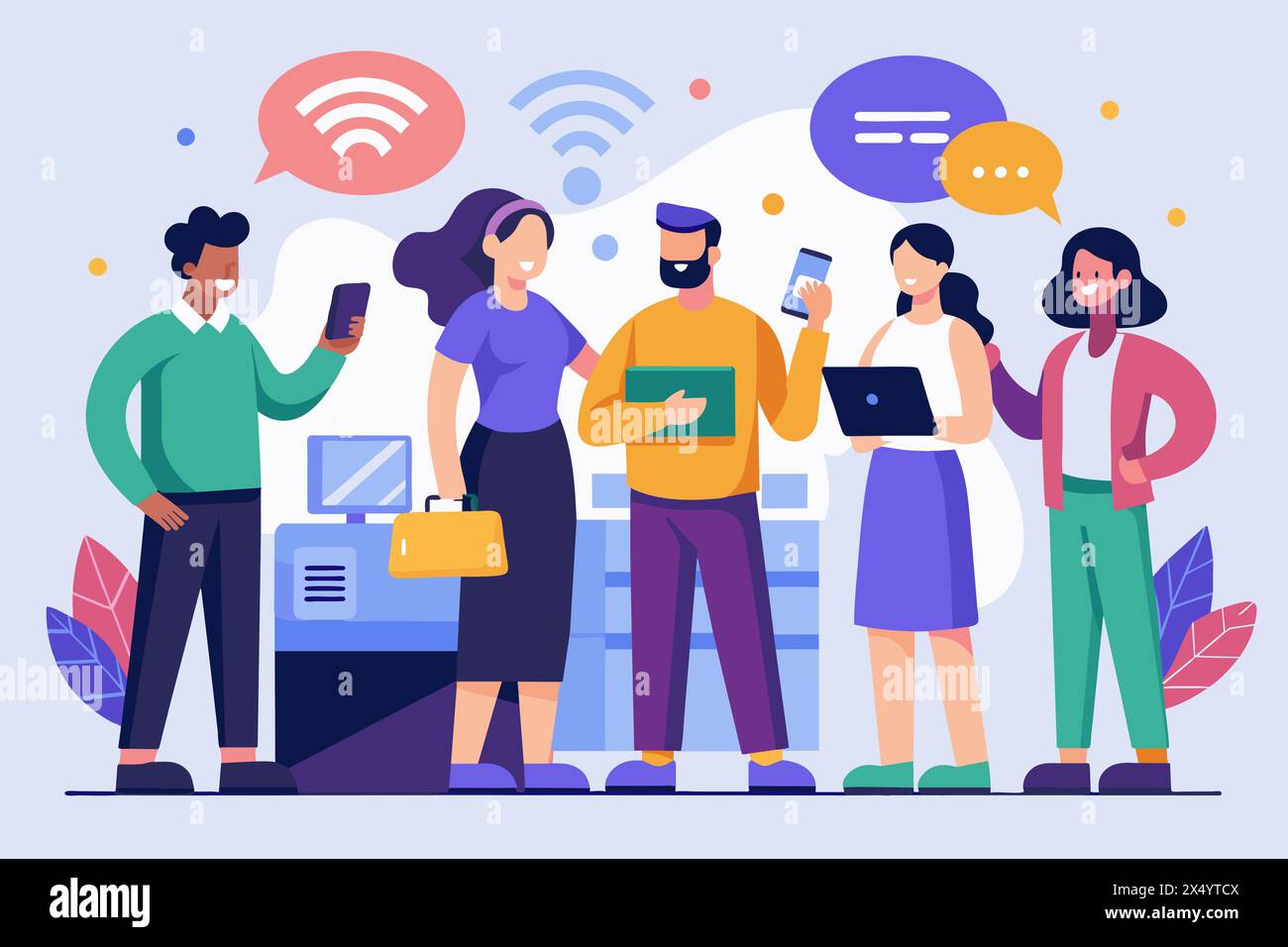 Data visualization touch Stock Vector Images - Alamy