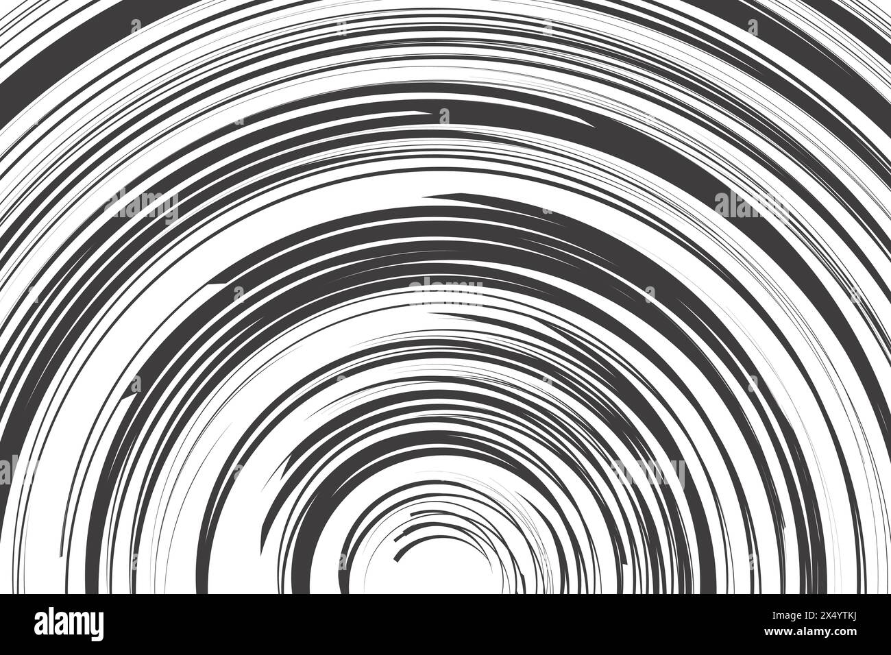 Comic speed lines background for manga and anime. Vector radial action ...