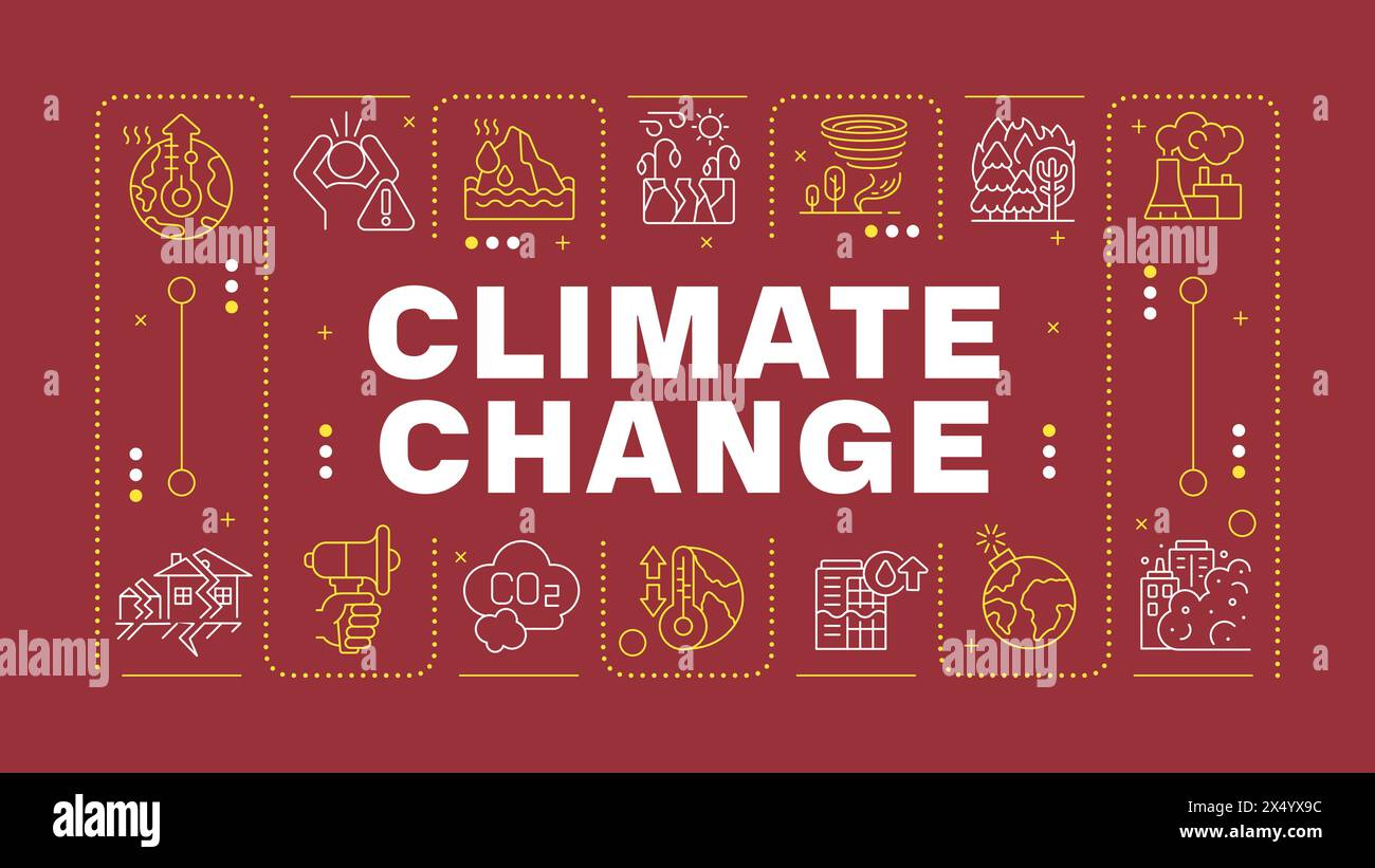 Wildfire, climate change Stock Vector Images - Alamy