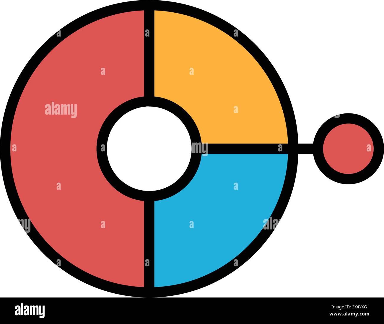 White dot center vector vectors hi-res stock photography and images - Alamy