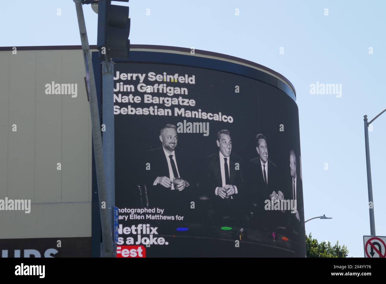 Los Angeles, California, USA 5th May 2024 Comedians Jerry Seinfeld, Jim ...