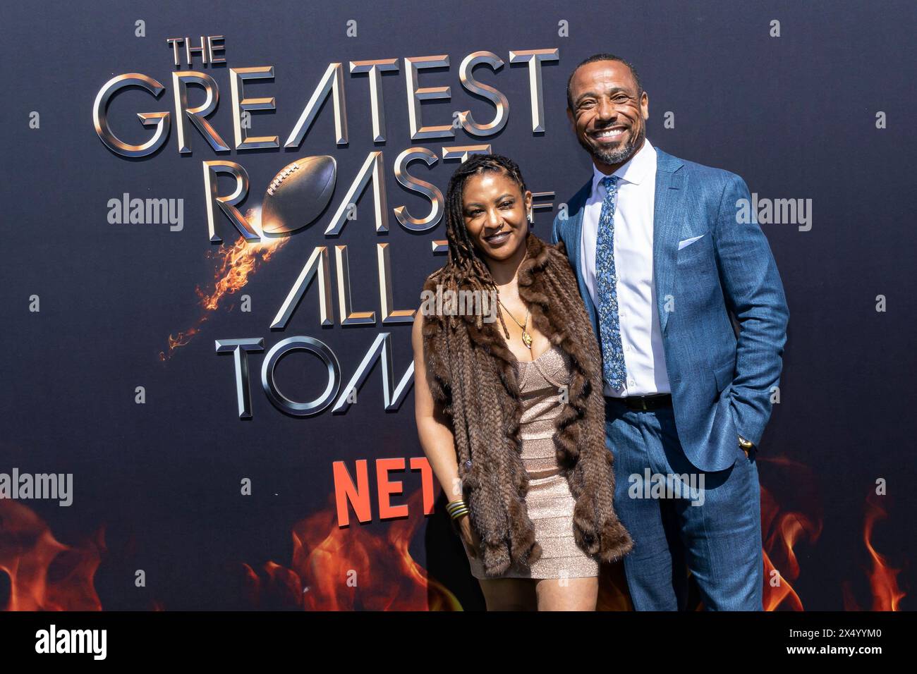 Inglewood, USA. 05th May, 2024. Erika Harrison and Rodney Harrison ...