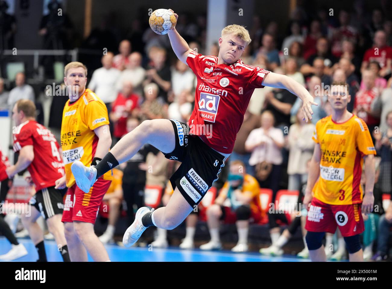 Fredericia, Denmark. 05th May, 2024. Mads Emil Moeller (FHK 8) under ...