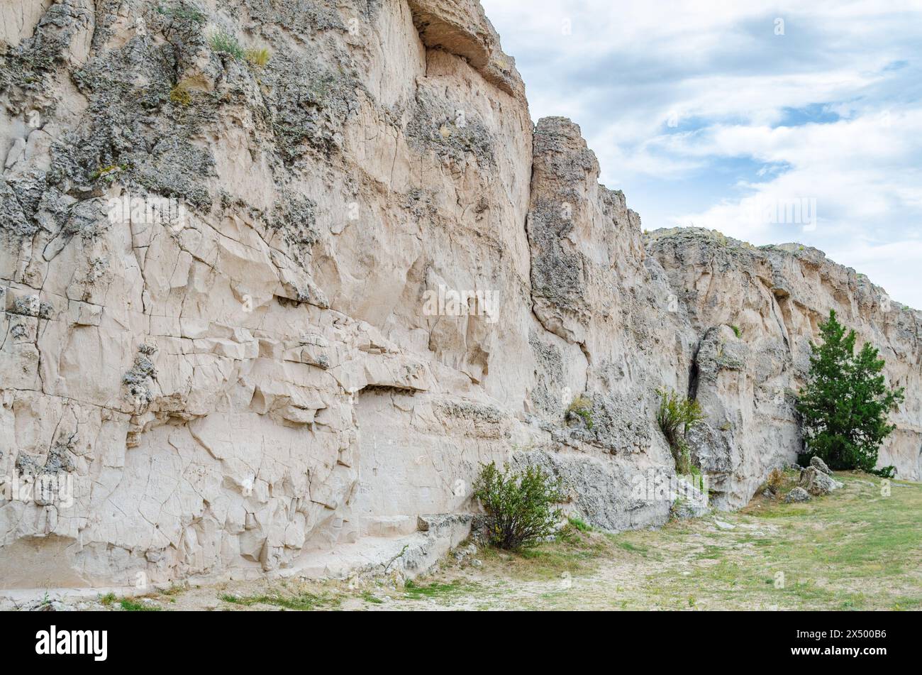 Register Cliff State Historic Site, State park in Wyoming, USA Stock ...