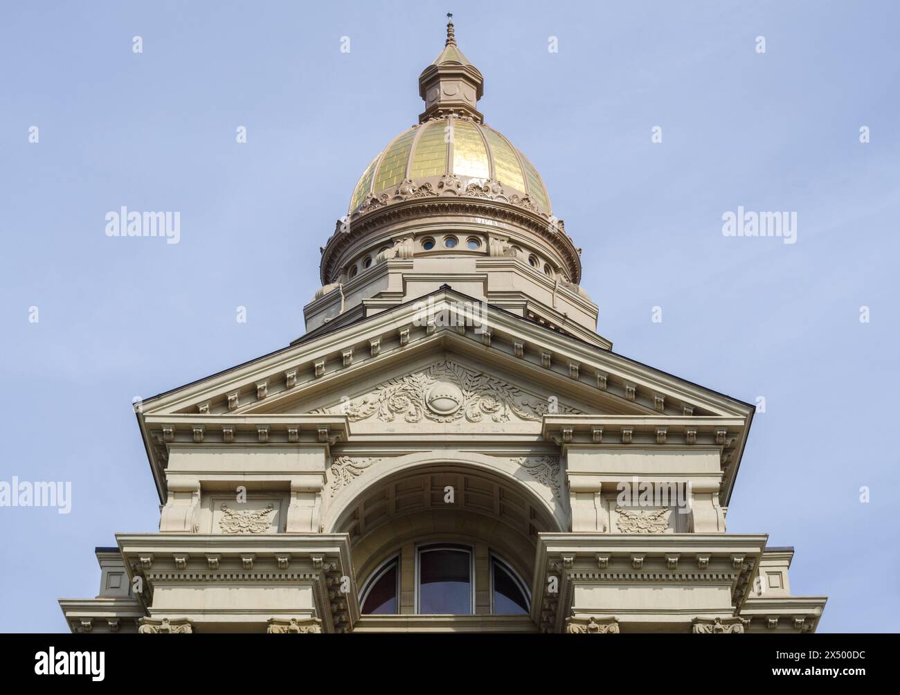 Wyoming, State Capitol, State government office in Cheyenne, Wyoming ...