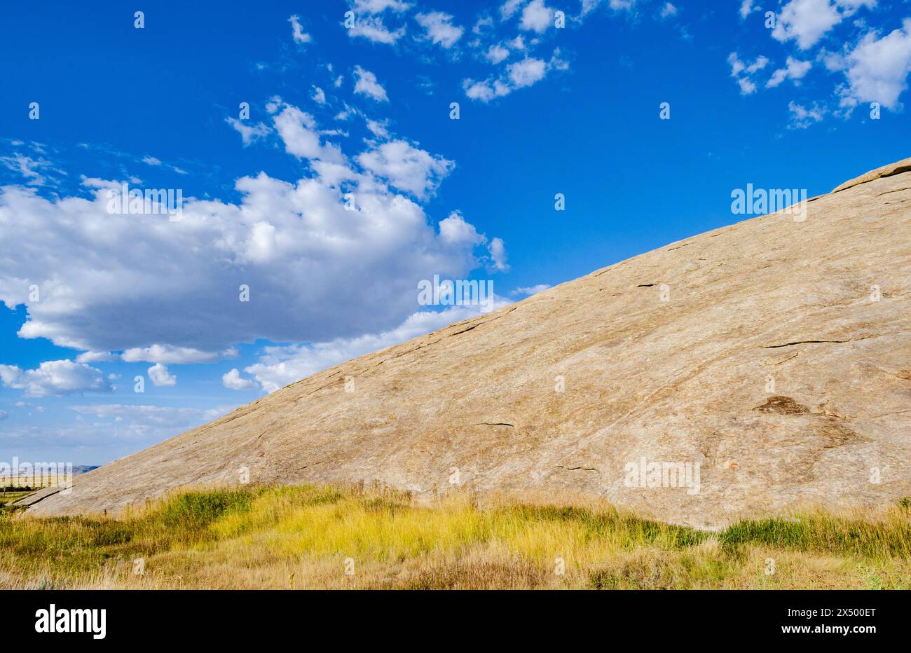 Independence Rock State Historic Site in southwestern Natrona County ...
