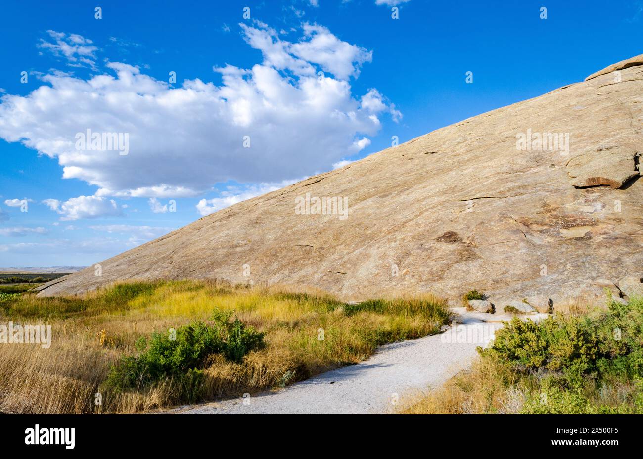 Independence Rock State Historic Site in southwestern Natrona County ...