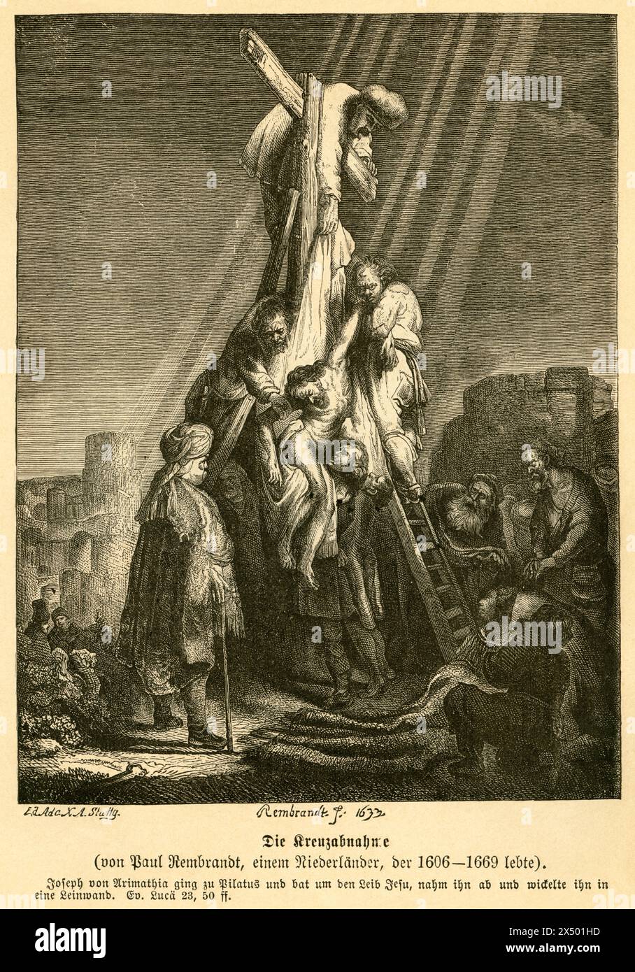 religion, Christianity, Israel, Jerusalem, caption: The Deposition of ...
