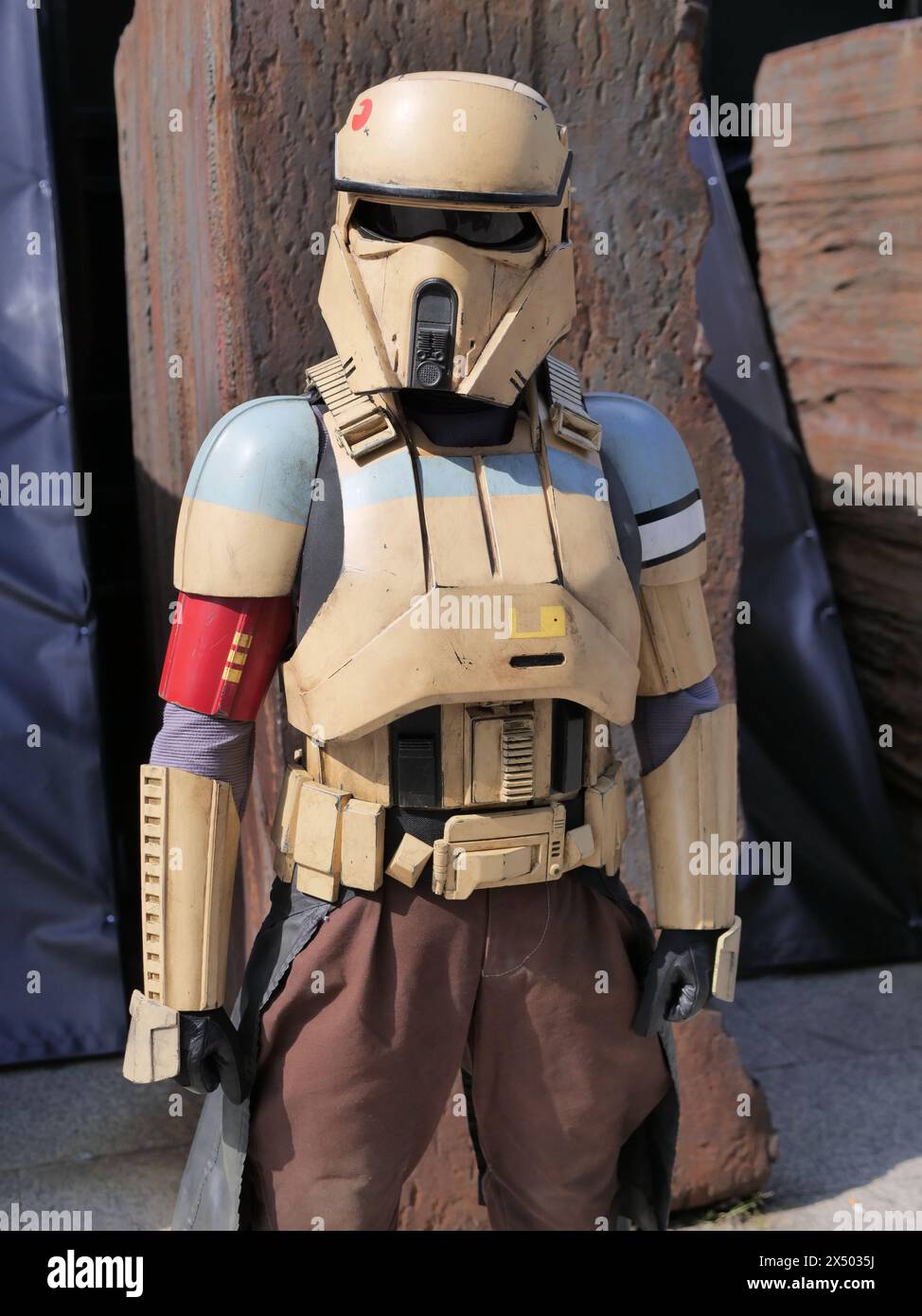 Star Wars characters during the annual fan gathering Stock Photo - Alamy