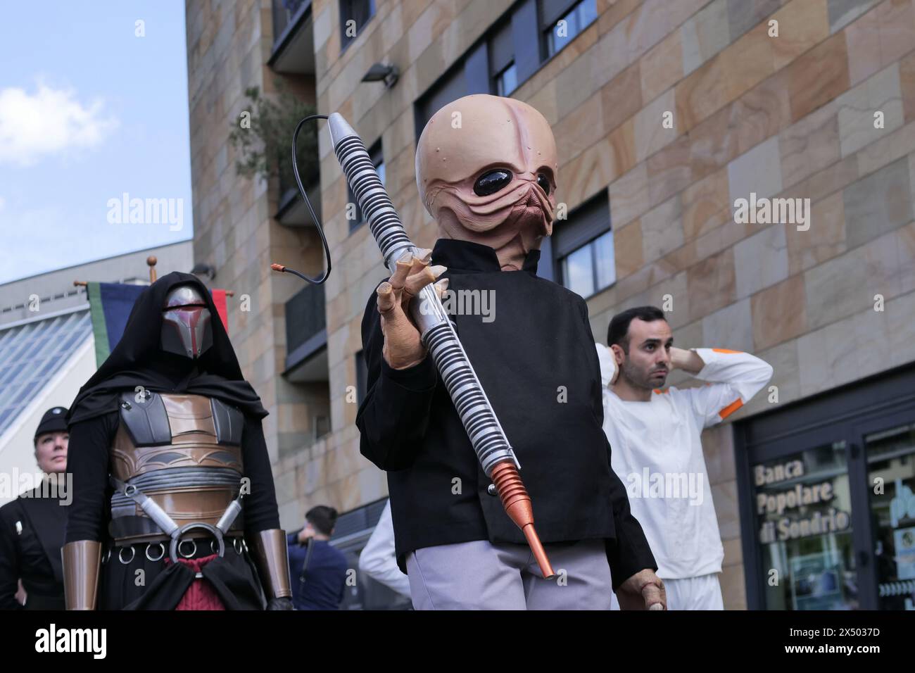 Star Wars characters during the annual fan gathering Stock Photo - Alamy