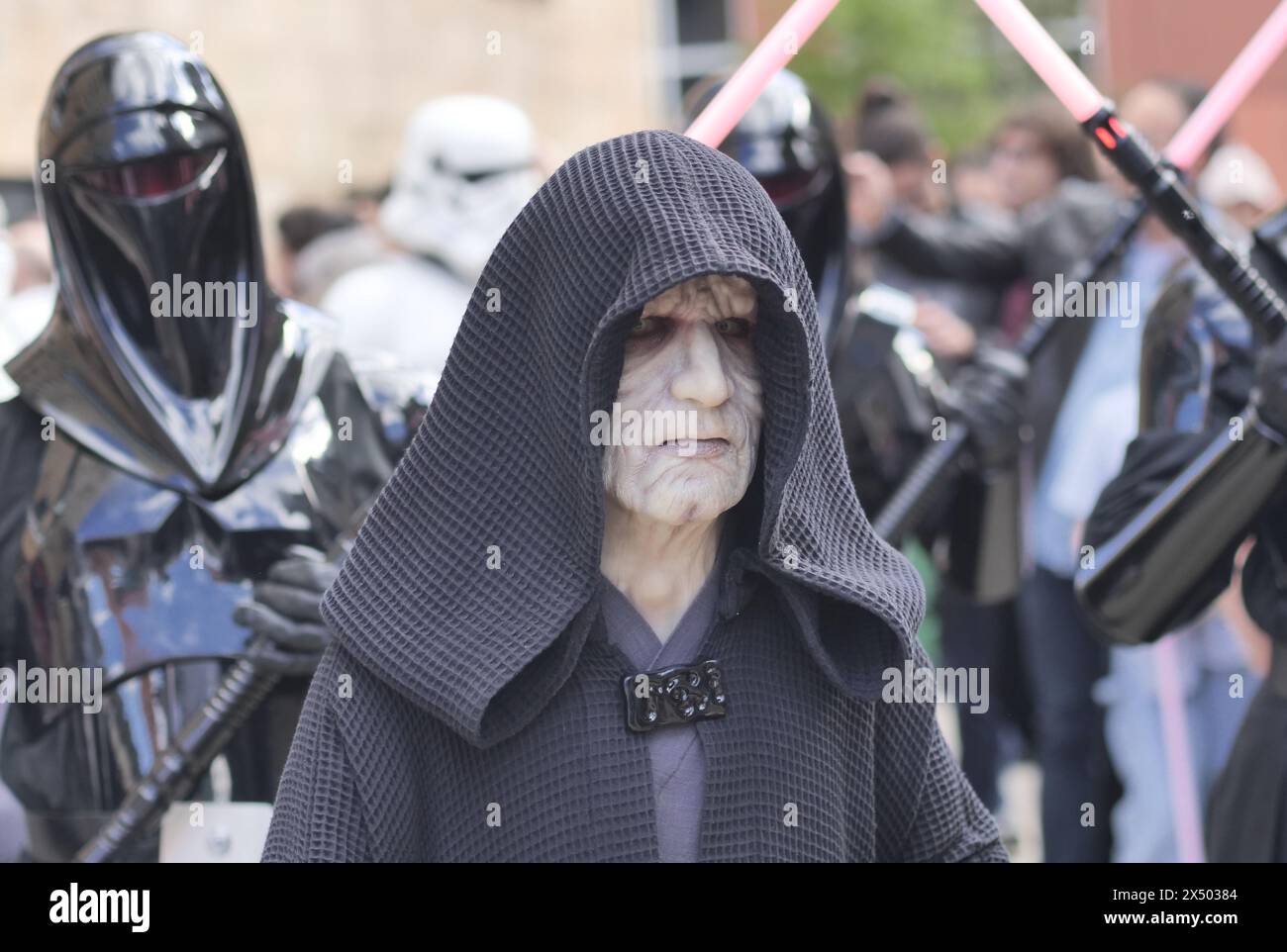 Star Wars characters during the annual fan gathering Stock Photo - Alamy