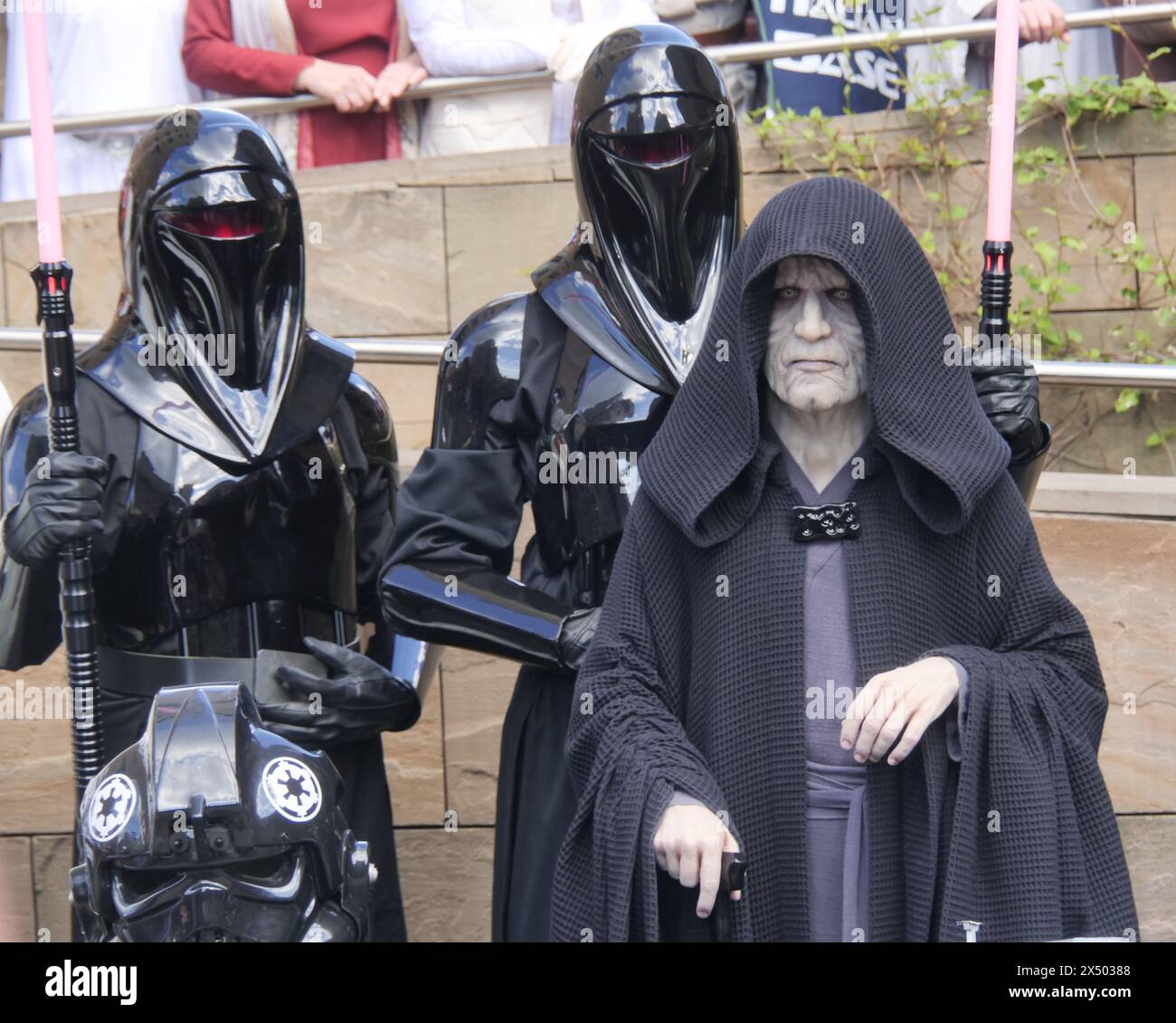 Star Wars characters during the annual fan gathering Stock Photo - Alamy