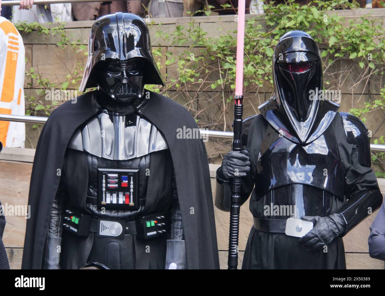 Star Wars characters during the annual fan gathering Stock Photo - Alamy