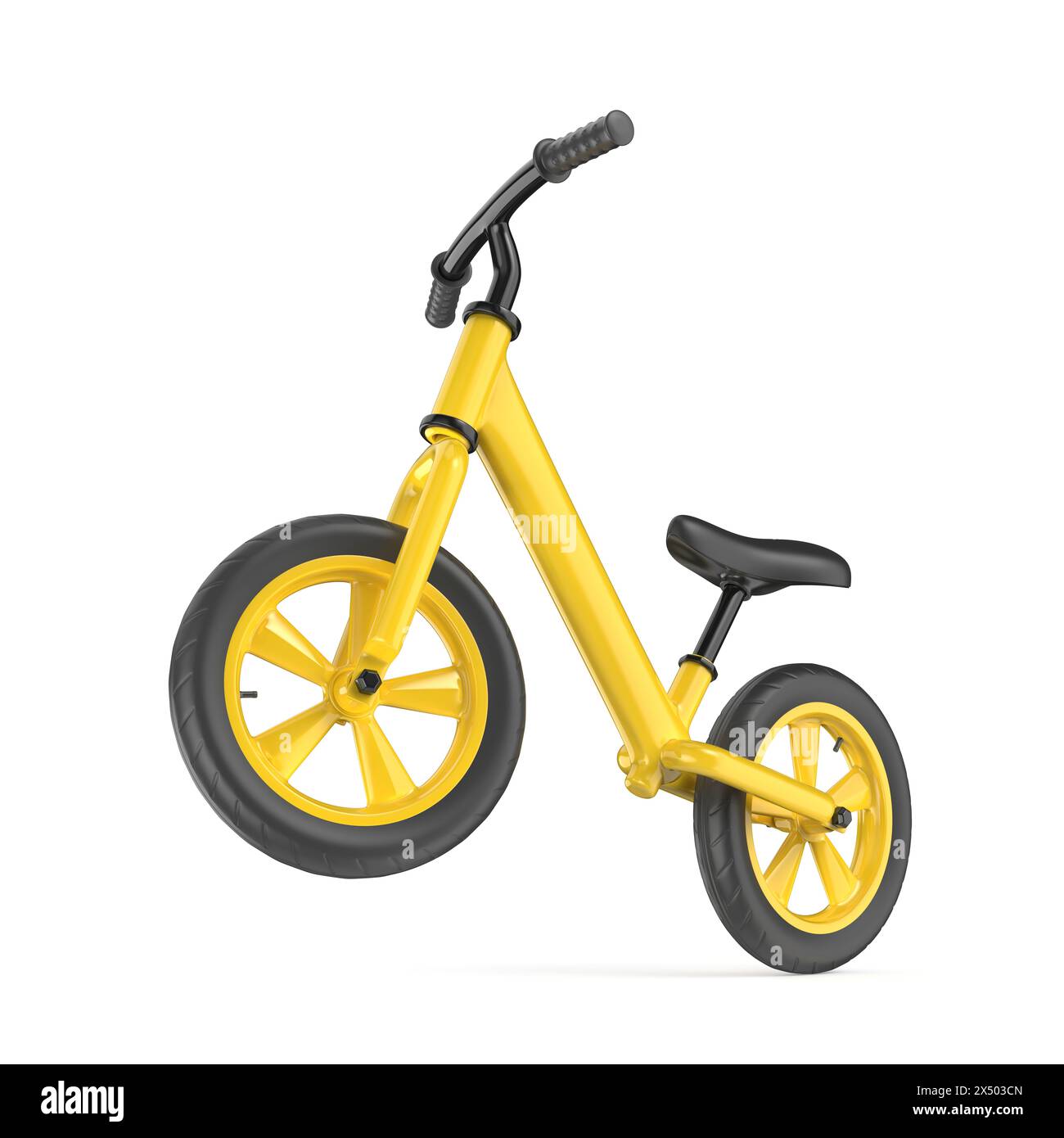 Balance bike child bicycle Cut Out Stock Images & Pictures - Alamy