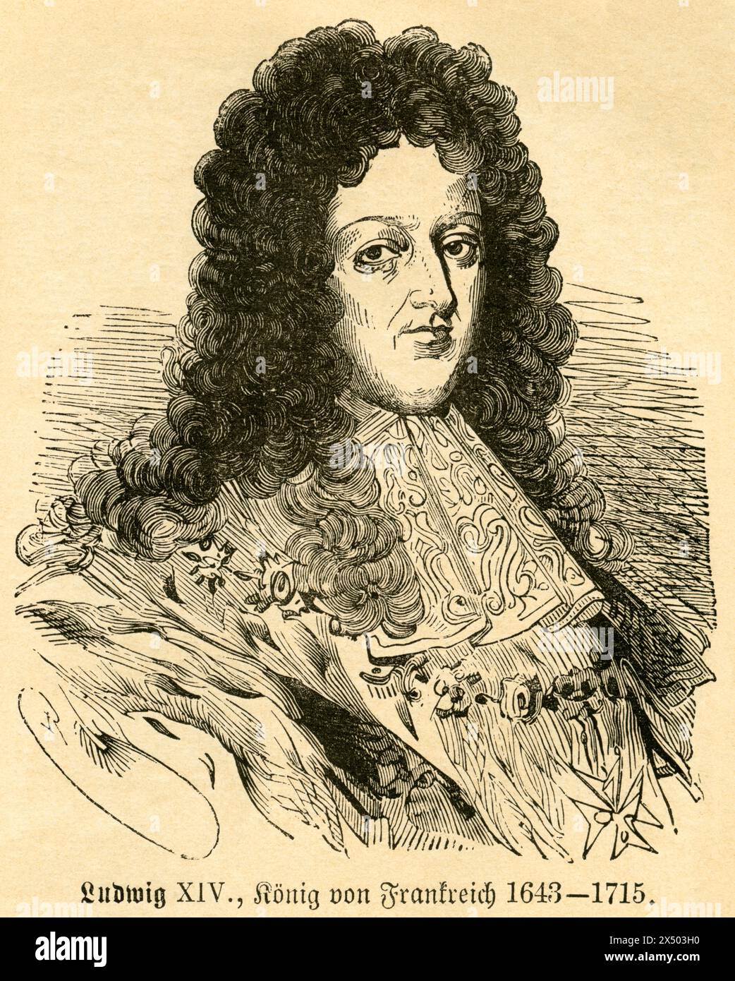 Louis XIV, king of France, ARTIST'S COPYRIGHT HAS NOT TO BE CLEARED ...