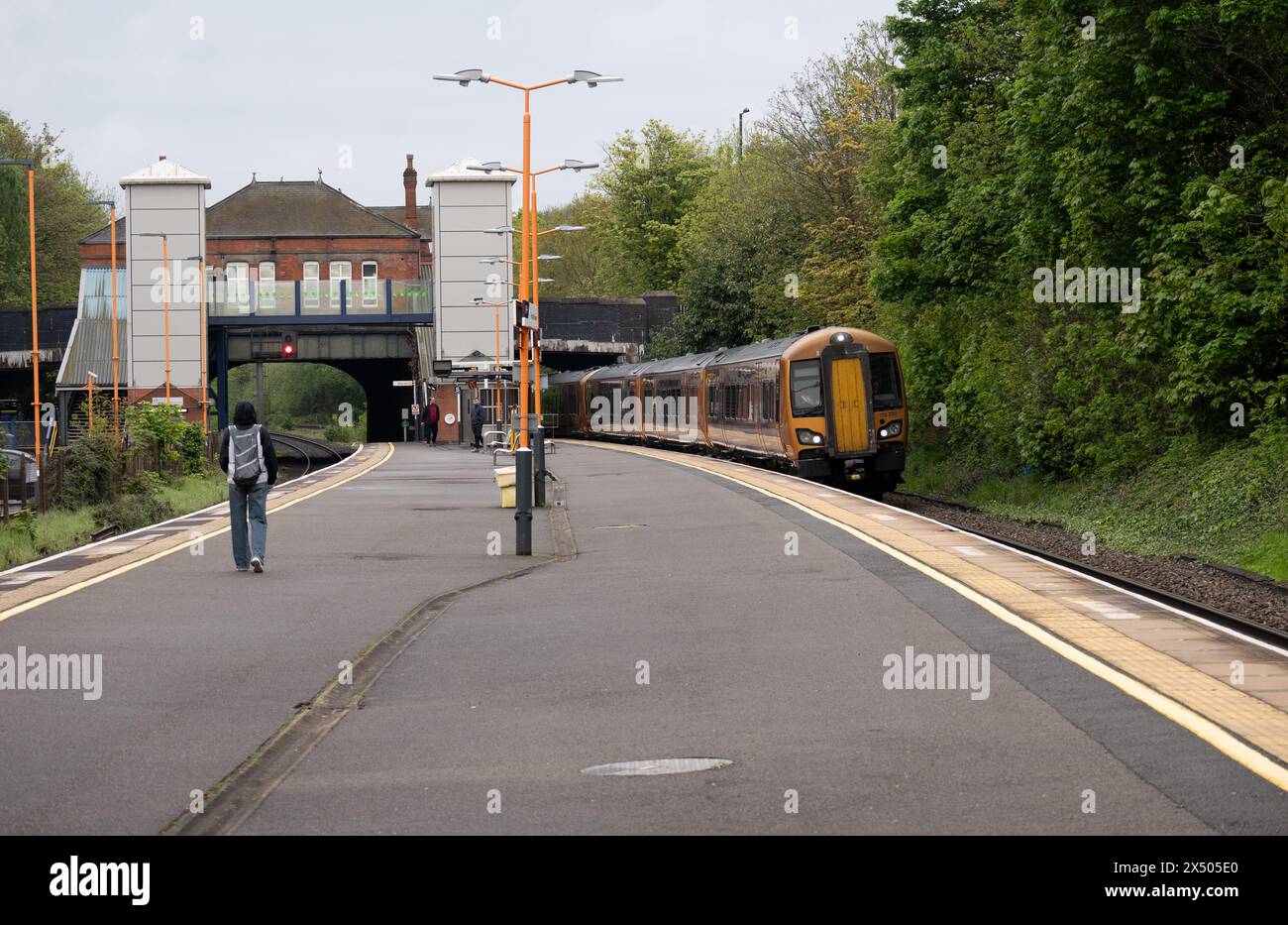 West Midlands Railway class 172 diesel train at Acocks Green station ...
