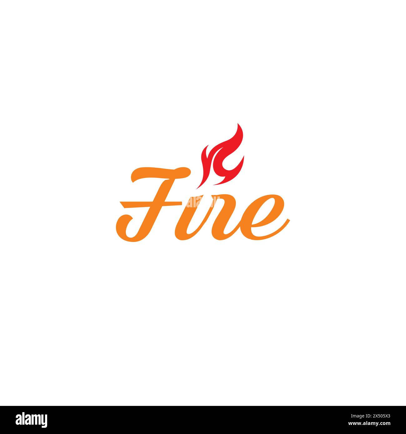 Fire logo vector hi-res stock photography and images - Alamy