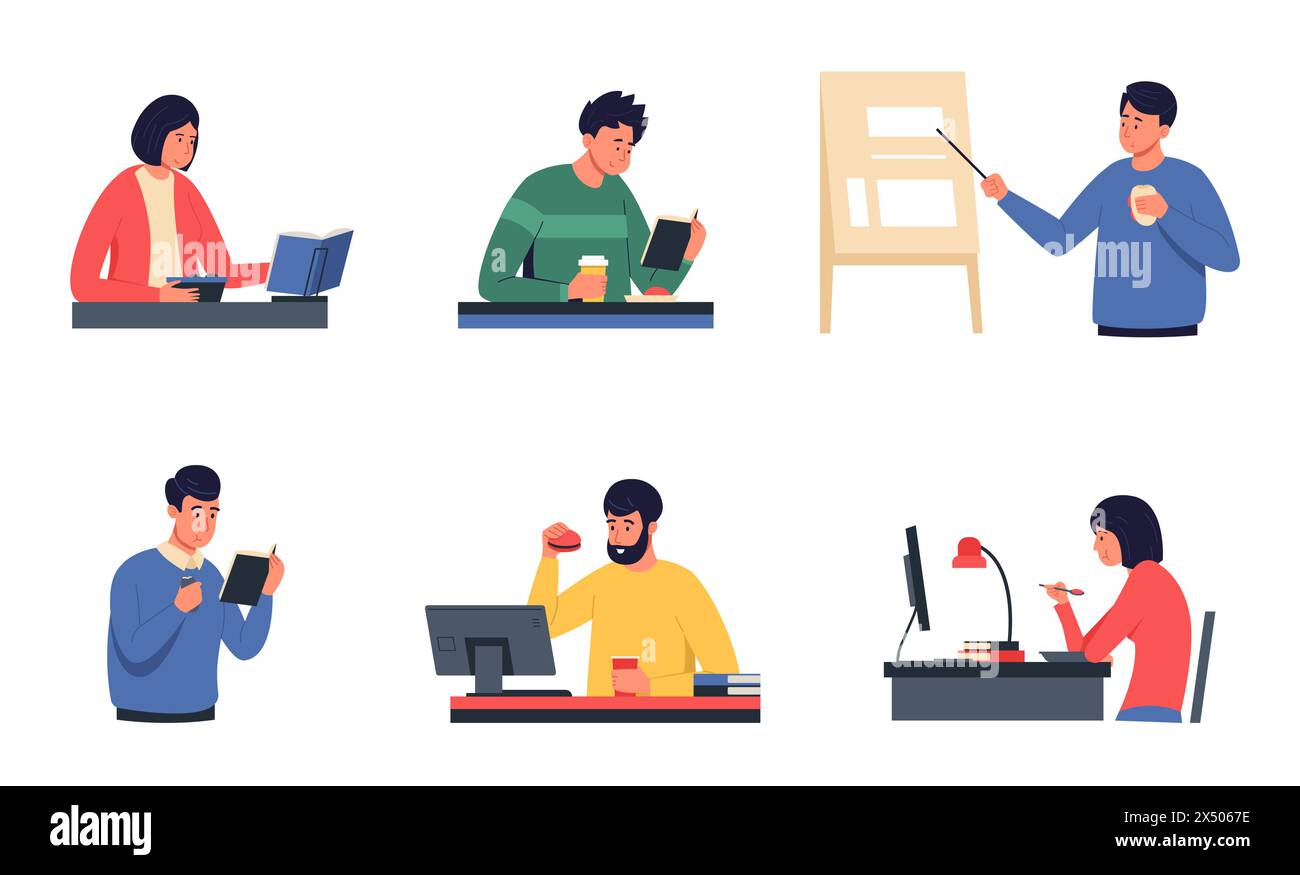 Office working laptop computer having Stock Vector Images - Alamy