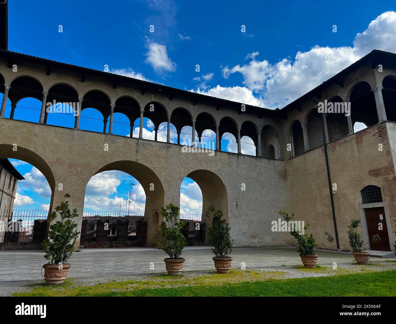 Vigevano castle sforzesco hi-res stock photography and images - Alamy