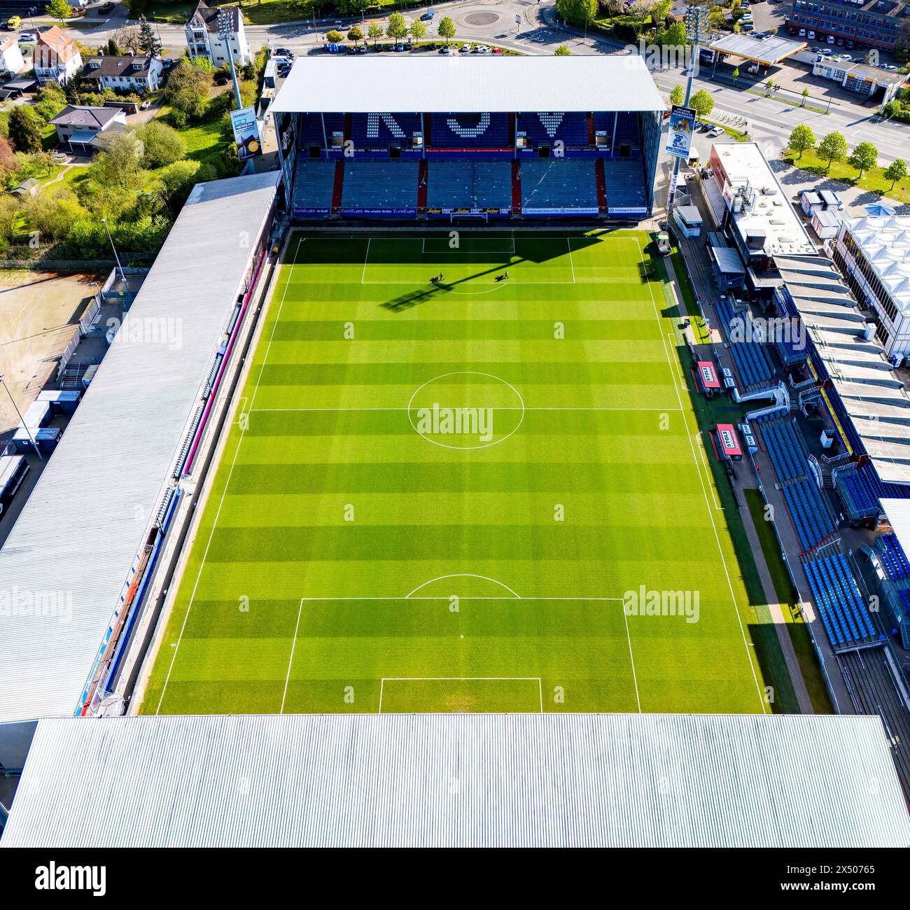 Soccer stadium from Holstein Kiel, Germany Stock Photo - Alamy