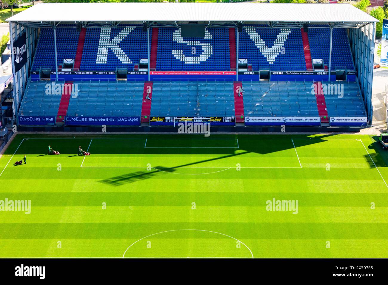Soccer stadium from Holstein Kiel, Germany Stock Photo - Alamy
