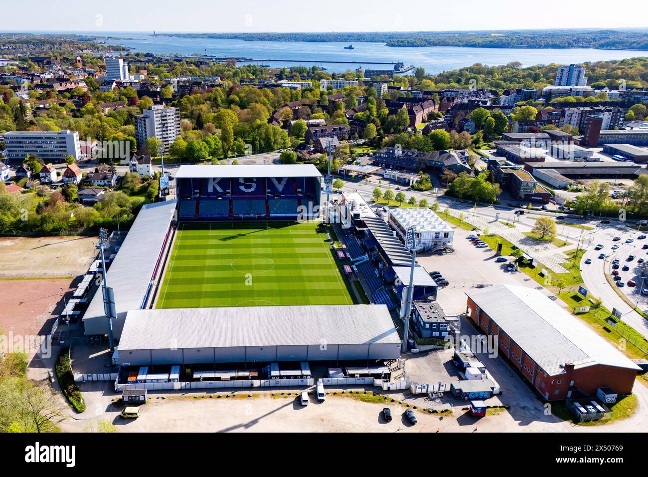 Soccer stadium from Holstein Kiel, Germany Stock Photo - Alamy