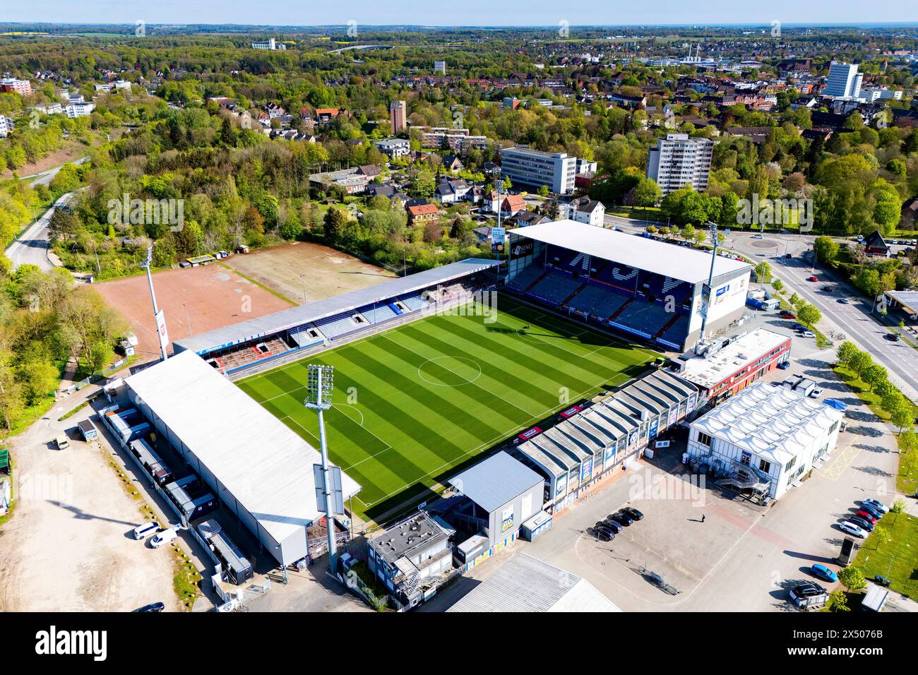 Soccer stadium from Holstein Kiel, Germany Stock Photo - Alamy