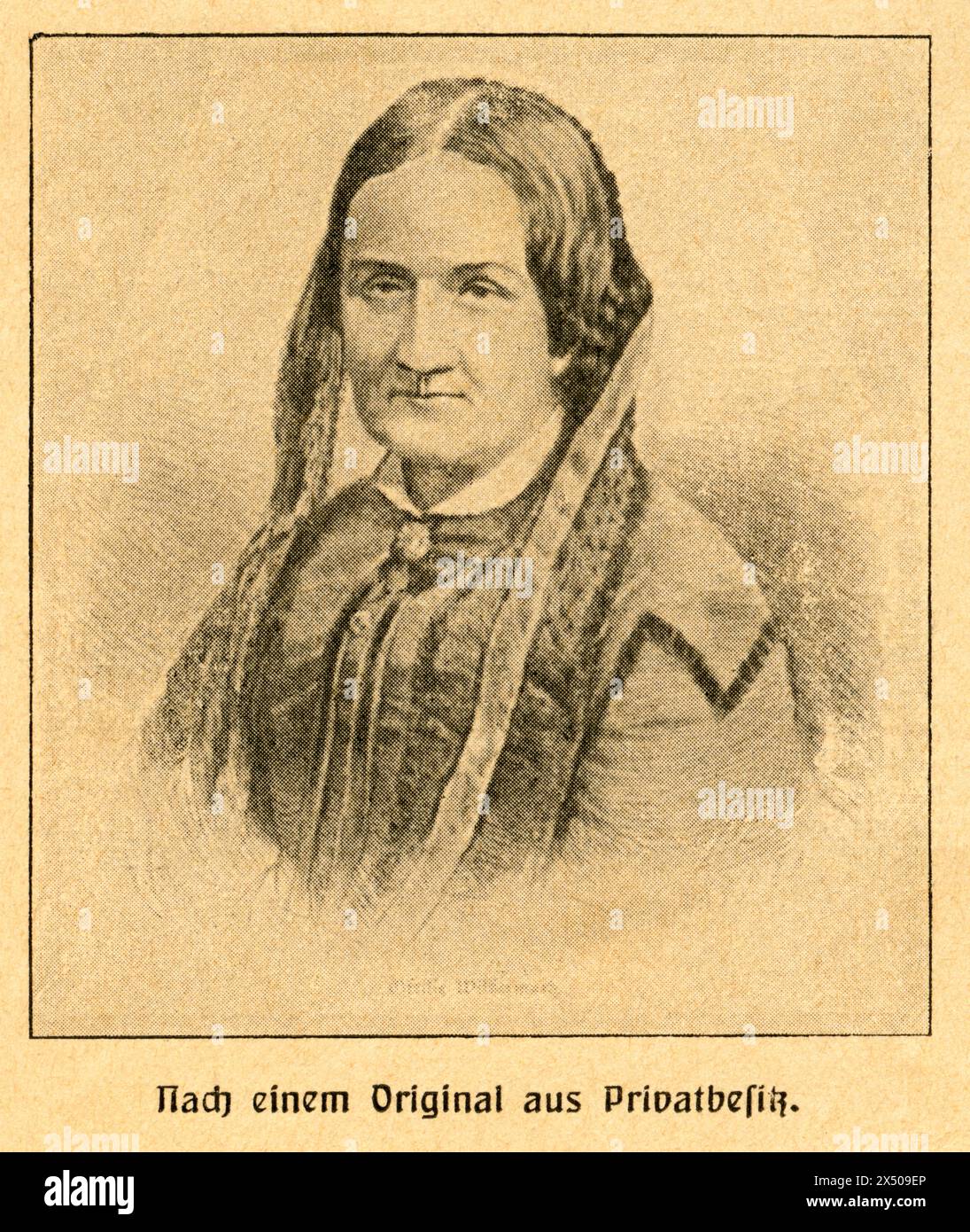 Ottilie Wildermuth, 1817 / 1877, German female writer, Baden ...