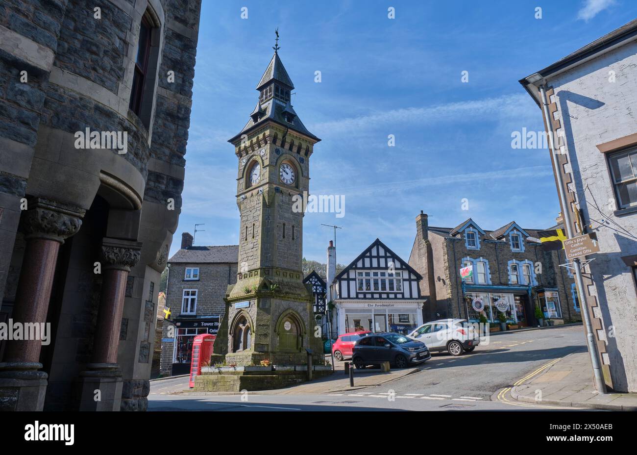 Powys flag wales welsh hi-res stock photography and images - Alamy