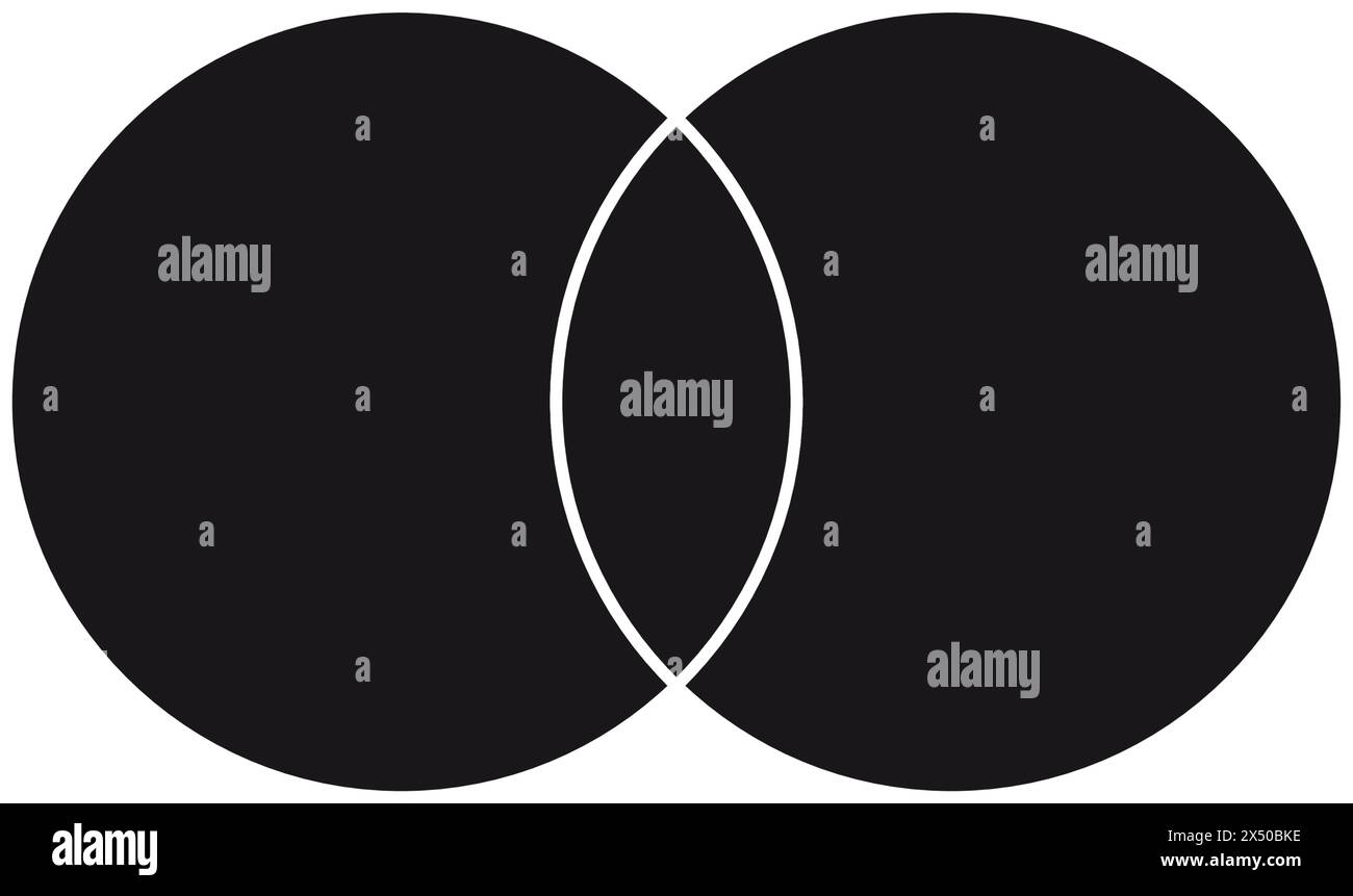Intersecting circles hi-res stock photography and images - Alamy