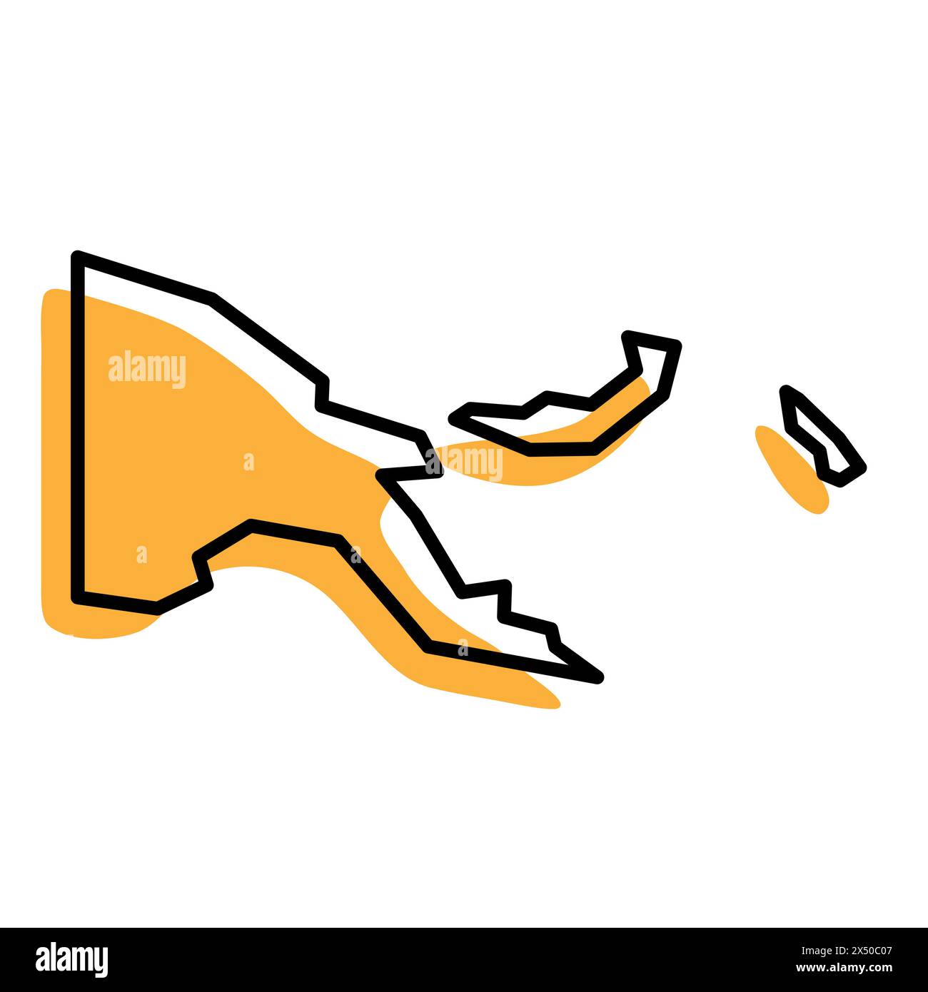 Map of port orange hi-res stock photography and images - Alamy